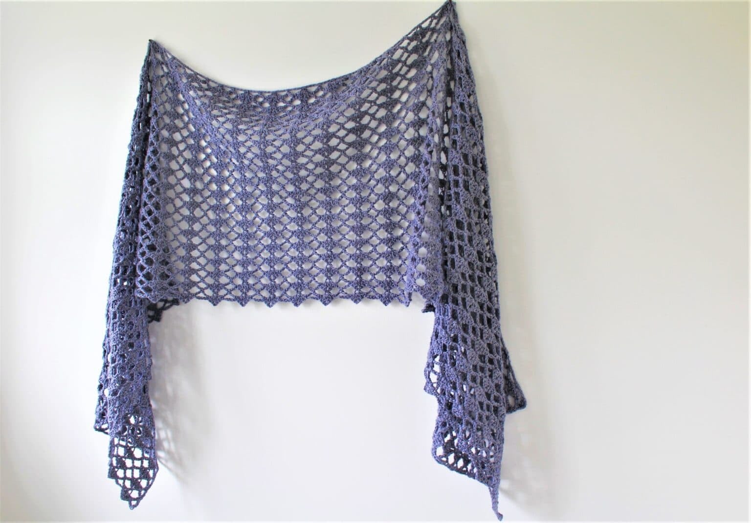 30+ Stunning Crochet Rectangle Shawls - Free Patterns