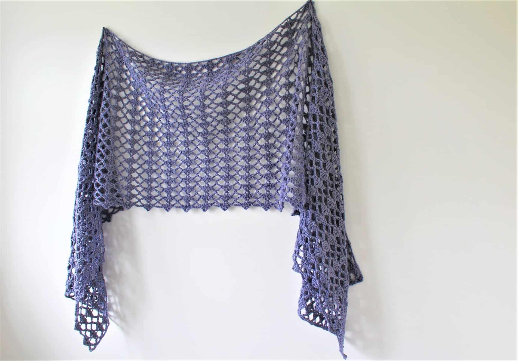 30+ Stunning Crochet Rectangle Shawls - Free Patterns