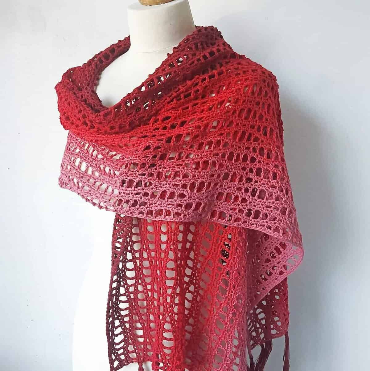 30+ Stunning Crochet Rectangle Shawls - Free Patterns