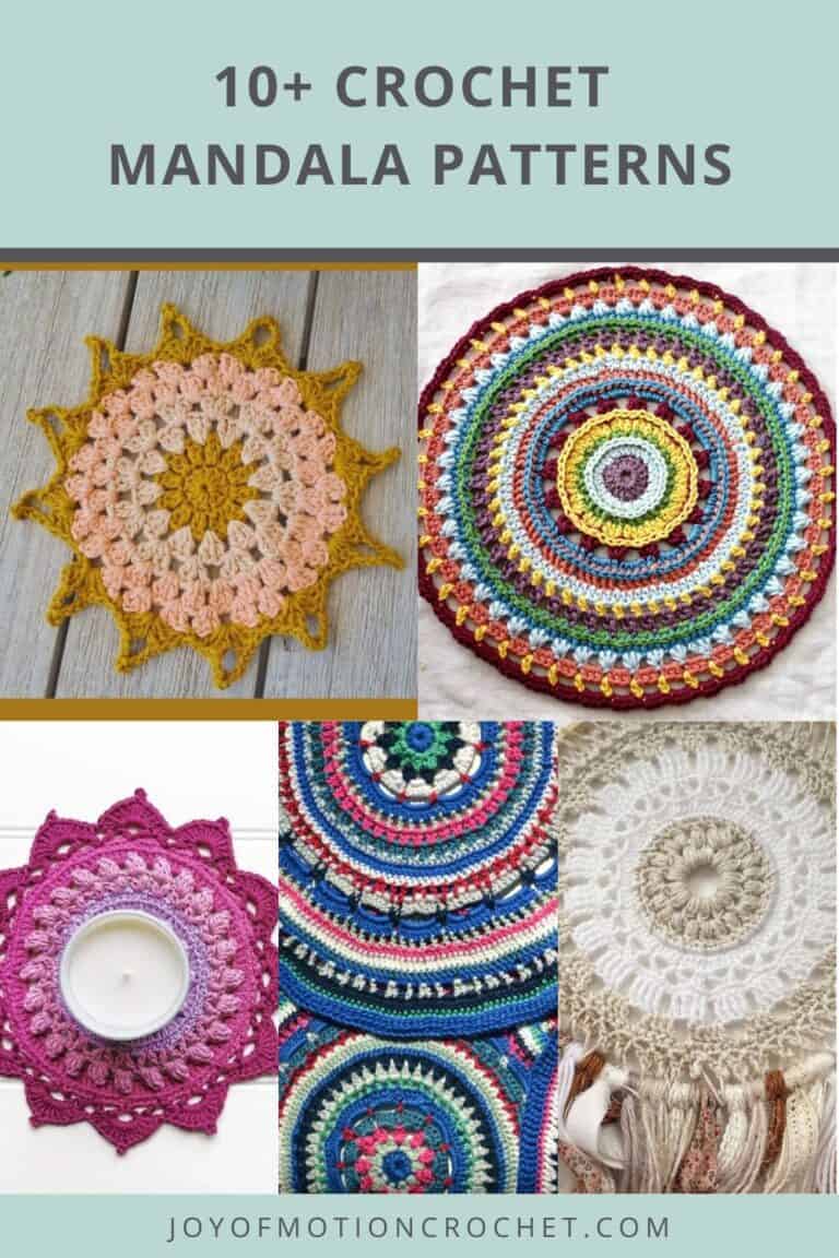 10+ Stunning Crochet Mandala Patterns