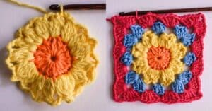 25+ Flower Granny Squares - Free Patterns