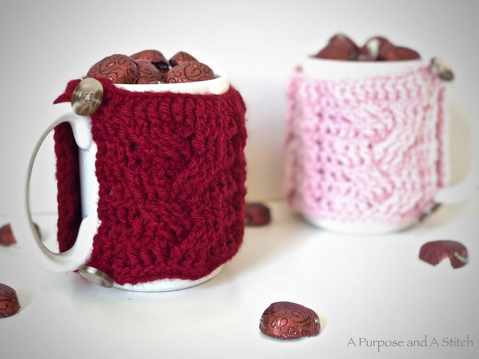 40+ Free Crochet Mug Cozy Patterns for Handmade Gifts
