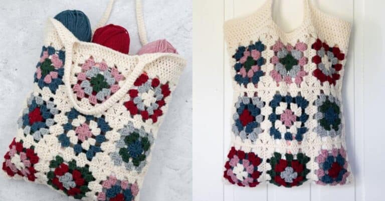 35+ Free Granny Square Bag Crochet Patterns to Make