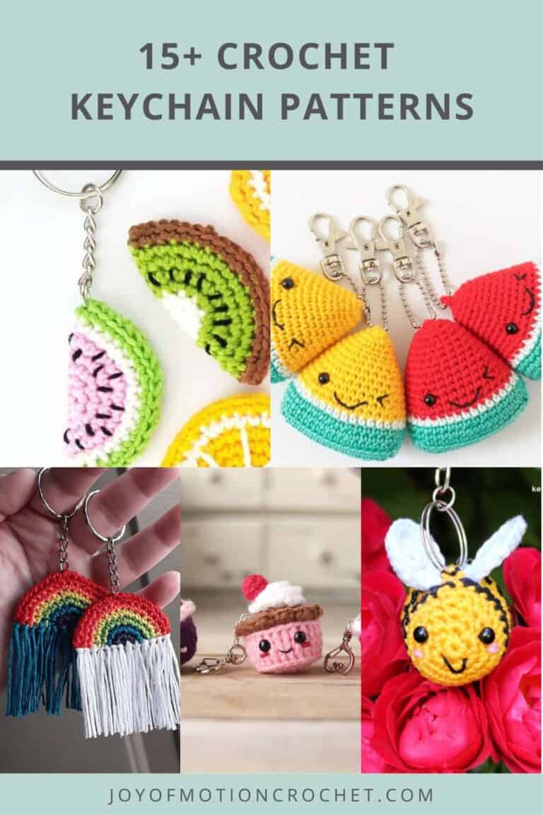 15+ Free Crochet Keychain Patterns for Quick Gifts