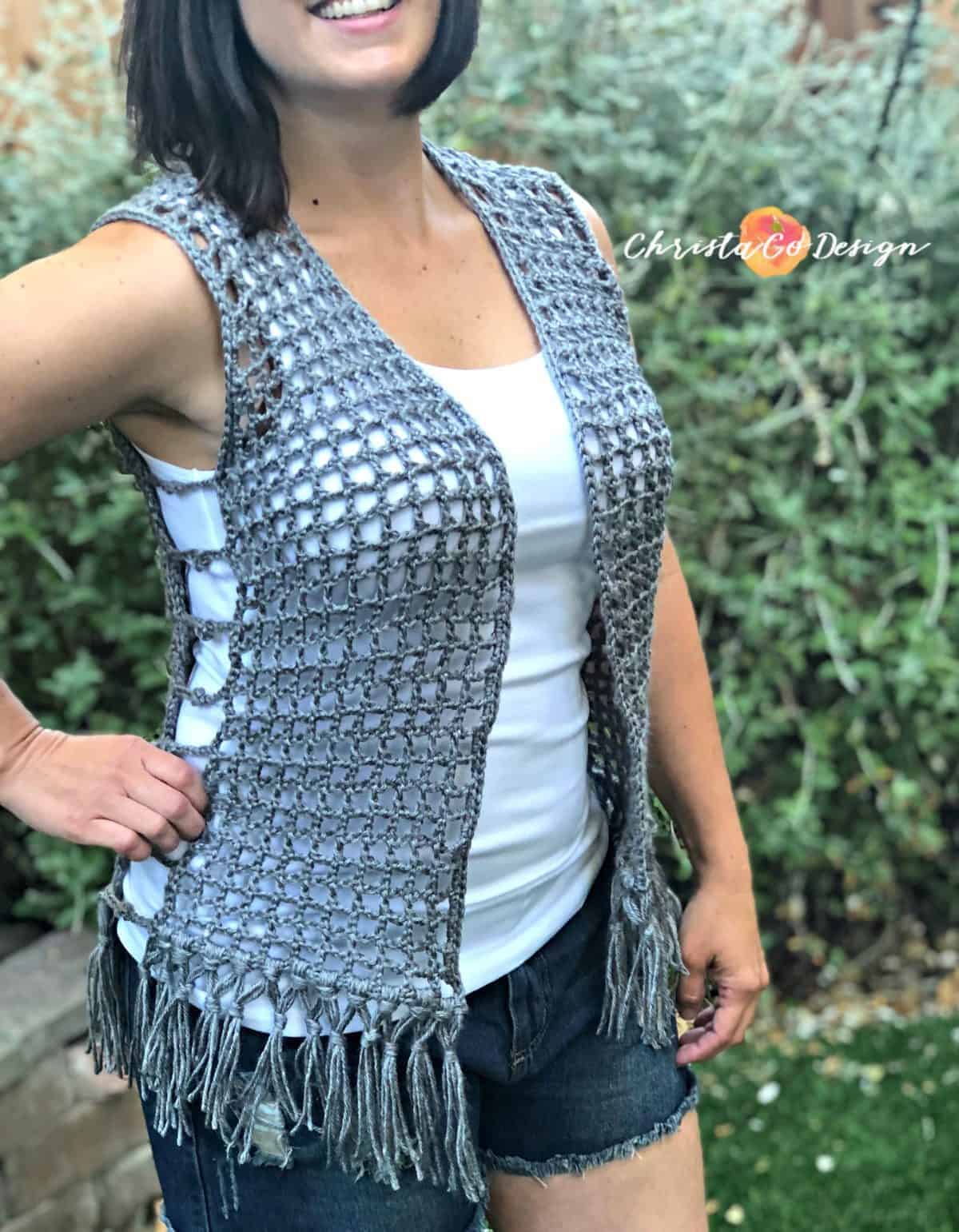 25+ Free Crochet Vest Patterns for Easy Layering