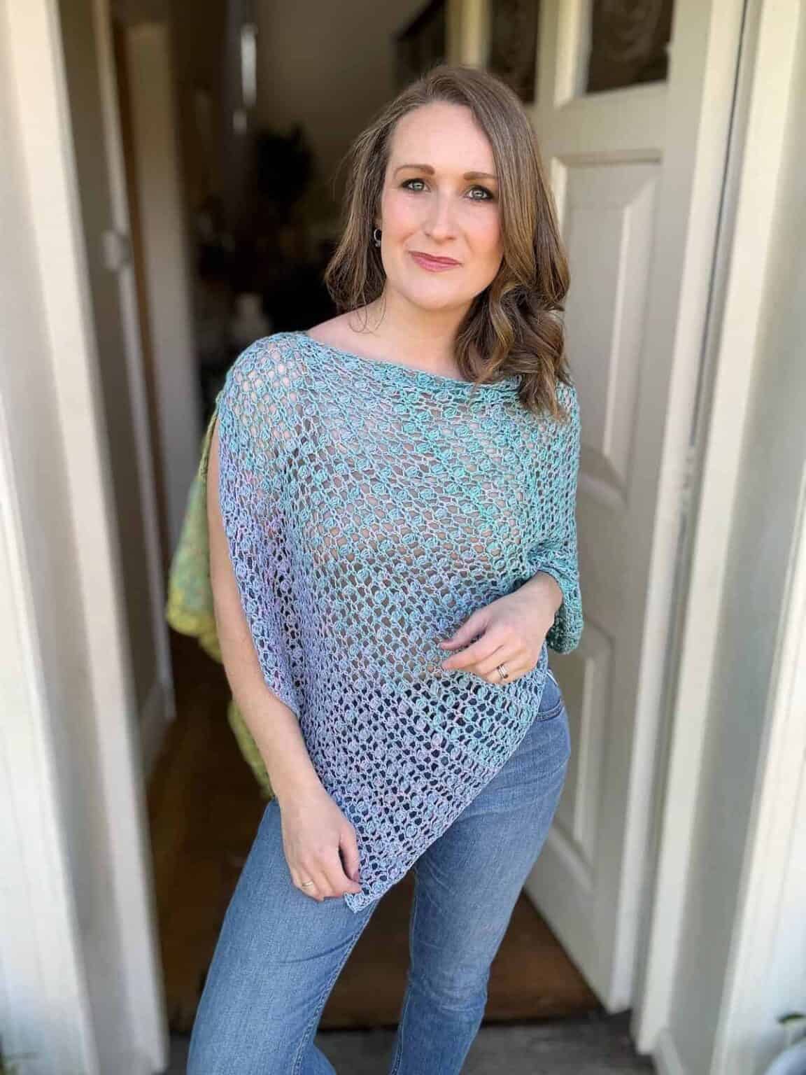 15+ Crochet Lace Ponchos - Free Crochet Patterns