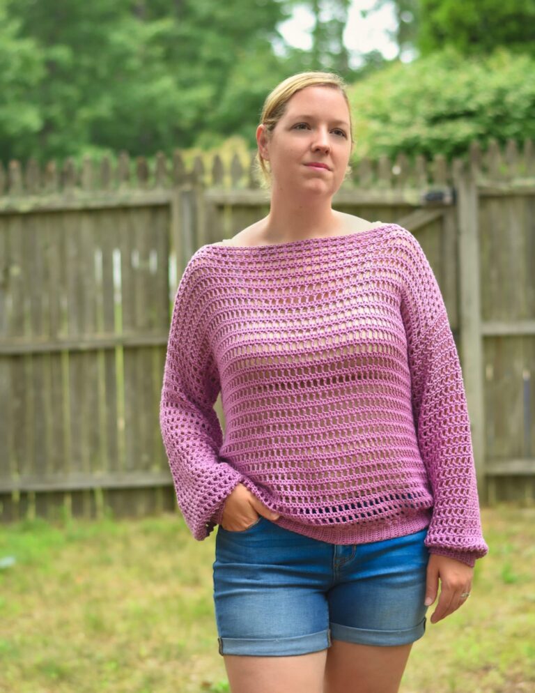 20+ Crochet Mesh Tops and Sweaters You’ll Love to Wear