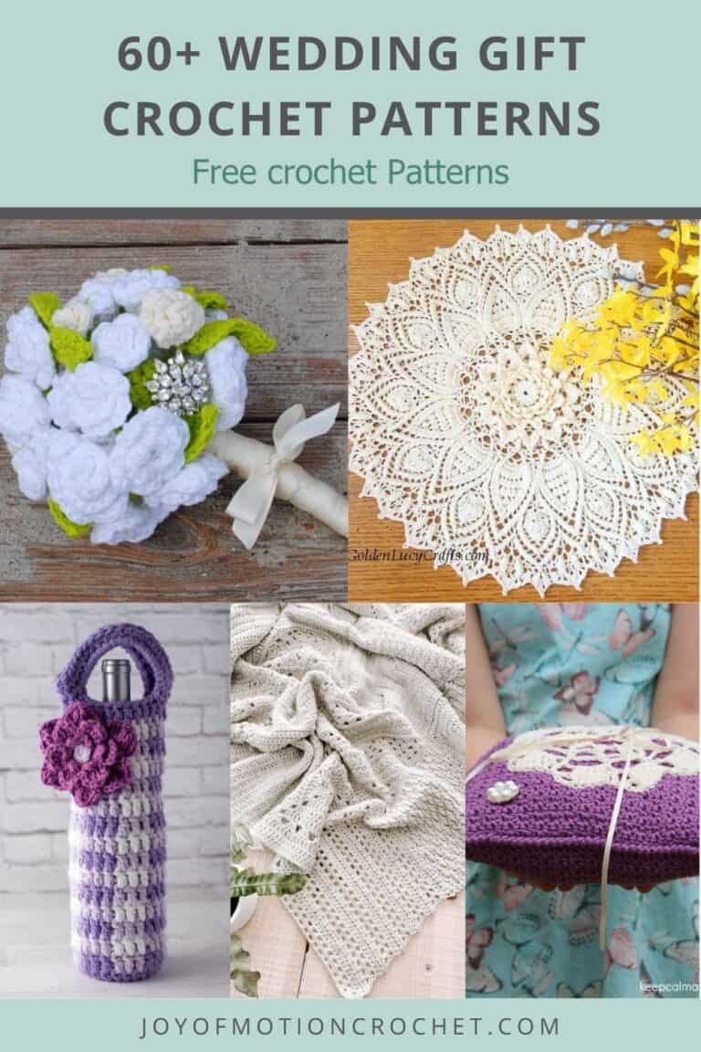 60+ Wedding Gift Crochet Patterns for Meaningful Handmade Presents